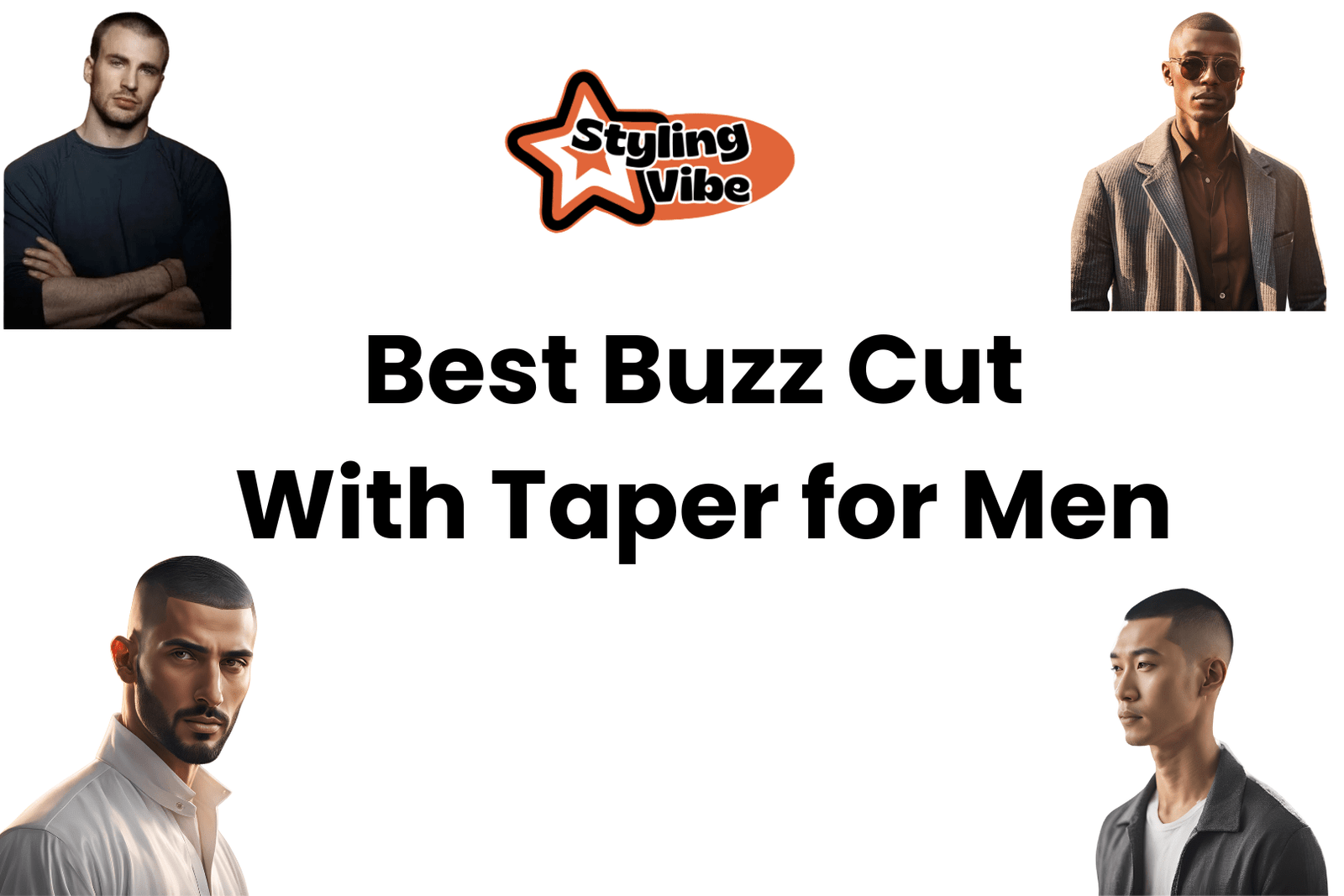 23 Best Buzz Cut With Taper for Men - 2025
