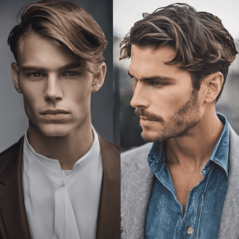 10 Men’s middle part haircut / Hairstyle – Ultimate Guide - 2025