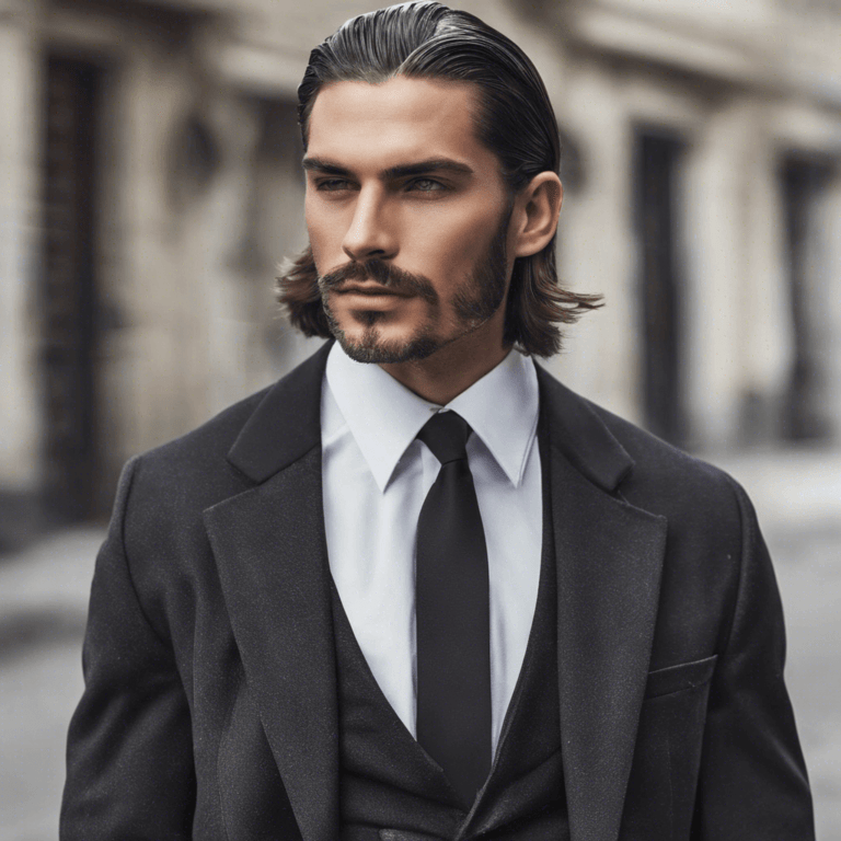 10 Men’s middle part haircut / Hairstyle – Ultimate Guide - 2025