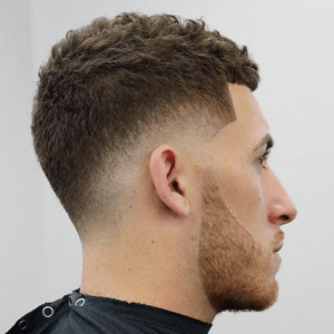 Dark Caesar Haircut: Low-Maintenance Style - 2025